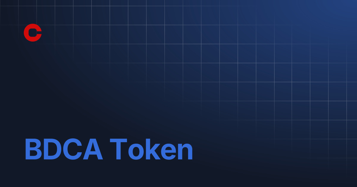 BDCA Token | BitDCA Documentation